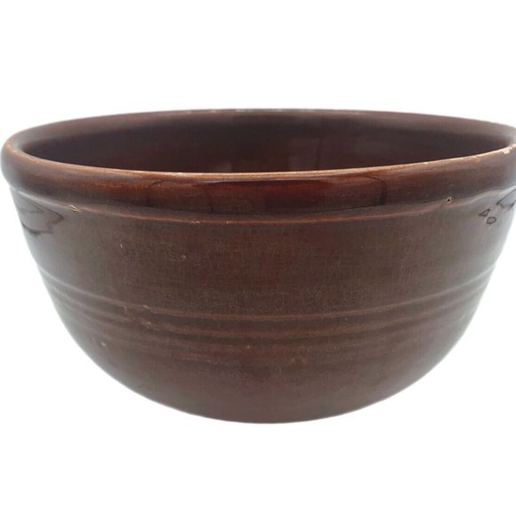 Seville USA | Dining | Vintage Seville Usa Pottery Brown Mixing Bowl ...